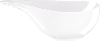 ASA 2022013 Sauciere, Porzellan, weiß, 19 x 9 x 6 cm