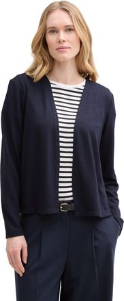 Tom Tailor Damen 1041290 Longsleeve T-Shirt, 10668-Sky Captain Blue, XL