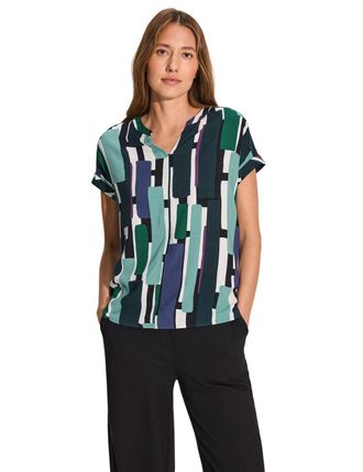 Cecil Bluse mit Schriftzug-Detail