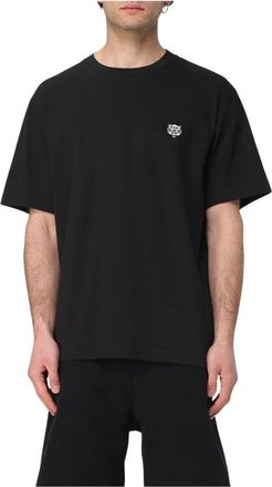 Kenzo Homme, Tops, Noir, Taille: S Tiger Head TShirt Crew Neck Short Sleeve