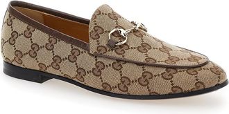 Gucci GG Jacquard Loafer - Beige