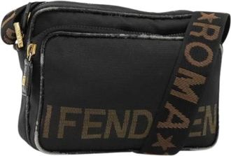 Fendi Sac bandouli&egrave;re vintage en toile Pre-owned - Femme - Pre-owned - Noir - Taille: ONE Size