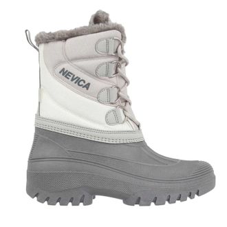 Nevica Schneestiefel f&uuml;r Kinder, Zum Schn&uuml;ren (Grau/Wei&szlig;)