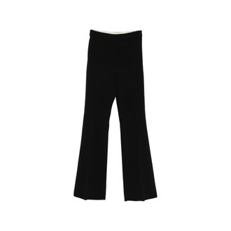 Max Mara Wide Hosen - - Trousers - Damen - Schwarzk - 2XS