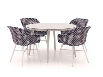 Hartman Hartman Delphine/Sophie Studio &oslash; 128 cm Gartenm&ouml;bel-Set 5-teilig