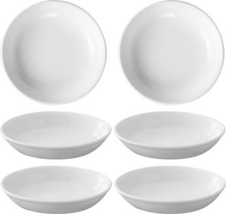 SOLUSTRE Healeved 6 St&uuml;ck Wachsschmelzschalen aus Keramik Runde Ersatzschalen f&uuml;r Aromatherapie und Kerzenw&auml;rmer 45 Zoll Vielseitig Einsetzbar im Raumduftberei