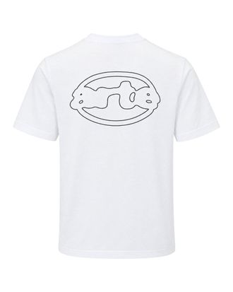 Arte Cotton Logo Graphic T-Shirt - White