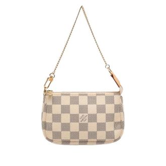Louis Vuitton Mini Pochette Accessoires Pre-owned - Femme - Pre-owned - Blanc - Taille: ONE Size
