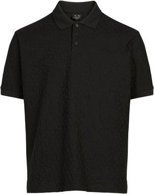 A|X Armani Exchange Polo logo &agrave; manches courtes en coton