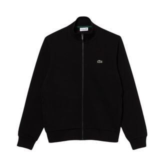 Lacoste Sweatshirt mit Rei&szlig;verschluss und gesticktem Logo - - Sweatshirts & Hoodies - Herren - Schwarzk - XL