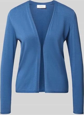 s.Oliver Red Label Regular Fit Cardigan mit Label-Detail