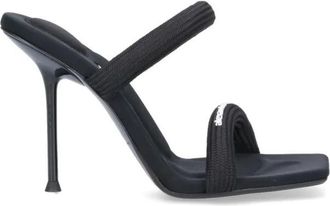 Alexander Wang Alexander Wang Sandalen - Julie Padded Nylon Sandals - Black - Gr. 36,5 (EU) - in Schwarz - für Damen