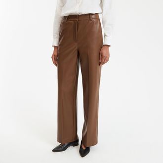 La Redoute Collections Pantalon Large En Simili