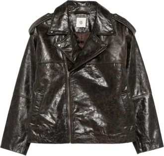 The Garment Margo Leder-Bikerjacke - - Jackets - Damen - Braun - XS