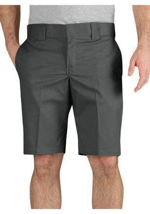Dickies Slim Fit Flex-Arbeitsshorts, 27,9 cm, Gravel Grey V1, 48