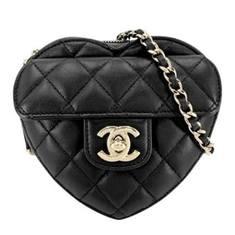 Chanel Pre-owned Matelasse Pochette Schultertasche - - Pre-owned - Damen - Schwarzk - ONE SIZE