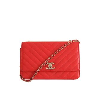 Chanel Pre-owned Mini Bag - Trendy CC Wallet on Chain - - Pre-owned - Damen - Rot - ONE SIZE