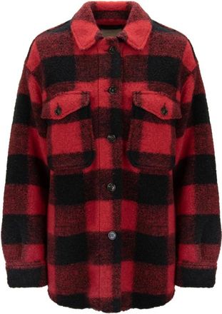 Woolrich Femme, Blouses et Chemises, Multicolore, Taille: 36 FR Giacca Bottone