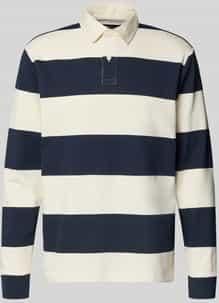 Mc Neal Poloshirt mit kurzer Knopfleiste