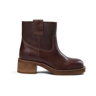 Pavement Lederstiefel mit Gummisohle - - Shoes - Damen - Braun - 37 EU