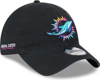 New Era 9Twenty Strapback Cap - Crucial Catch Miami Dolphins