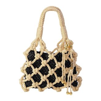 Hibourama Bags Femme, Sacs, Beige, Taille: ONE Size Louisa Bag