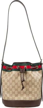 Gucci Venice Small Bucket Bag - - Bags - Damen - Beige - ONE SIZE