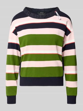 Marc Cain Relaxed Fit Sweatshirt aus Viskose-Mix