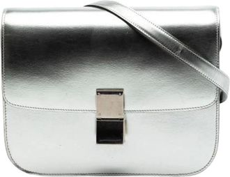 Celine Pre-owned The Box Bag - Femme - Pre-owned - Gris - Taille: ONE Size