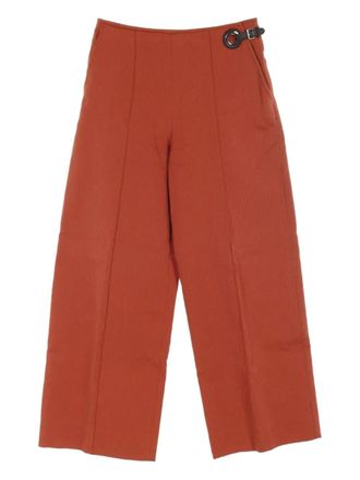 Hermès pantalon côtelé (années 2010) - Orange