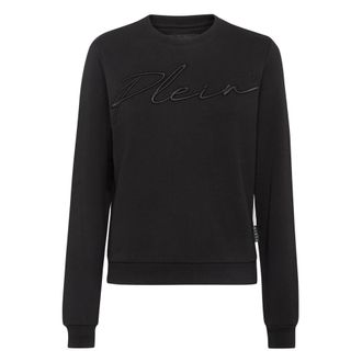 Philipp Plein Femme, Sweatshirts et sweats &agrave; capuche, Noir, Taille: 38 FR SweaT-shirts