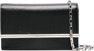 Alexander McQueen mini sac à bandoulière Cross-Bar - Noir