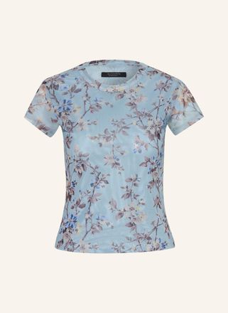 AllSaints Allsaints T-Shirt Ellie Aus Mesh blau