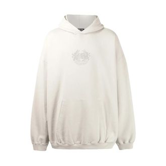 Balenciaga Oversized Hoodie - - Sweatshirts & Hoodies - Herren - Beige - S