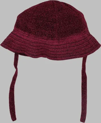Os&eacute;ree Metallic-Threaded Winter Hat - Pink
