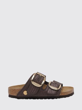 Birkenstock Sandales &agrave; Talons Femme couleur Marron