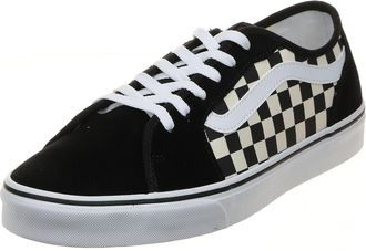 Vans Herren Filmore Decon Sneaker, Checkerboard Black White, 39 EU