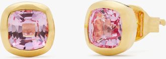 Kate Spade New York Kate Spade Kate Spade Fine Time To Shine Gem-Ohrringe f&uuml;r Frauen in Rosa Saphir