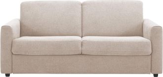 DRAWER Drawer - Canapé convertible ouverture express 3 places en tissu - Beige - morena