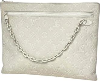 Louis Vuitton Sac pochette Pre-owned - Femme - Pre-owned - Blanc - Taille: ONE Size