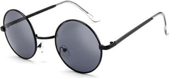 Generic Lunettes De Soleil En Métal For Hommes Et Femmes, Idéales For La Conduite, Les Sports Plein Air Vacances(Black)