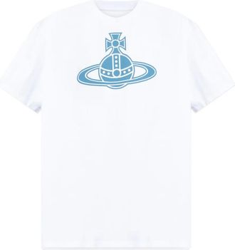 Vivienne Westwood t-shirt à imprimé Paris Orb - Blanc