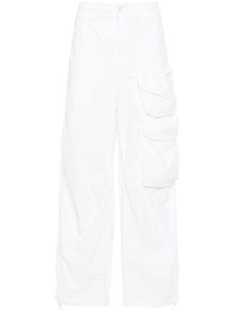 Ten c pantalon cargo à effet froissé - Blanc