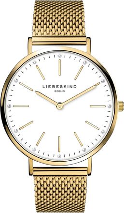 Liebeskind Liebeskind Berlin Uhren - Edelstahl Armbanduhr - Gr. unisize - in Gold - für Damen