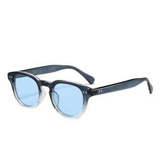 Generic Lunettes De Soleil &Agrave; Monture Fine For Hommes Et Femmes, Id&eacute;ales For Les Trajets Quotidiens Vacances En Plein Air(Blue)