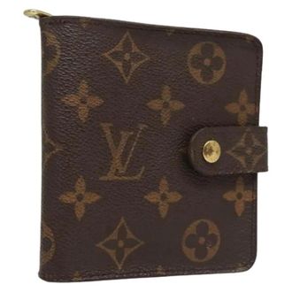 Louis Vuitton Portefeuille Vintage en Toile Monogram Pre-owned - Femme - Pre-owned - Brun - Taille: ONE Size