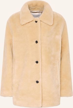 Marc O'Polo Marc Opolo Kunstfell-Jacke beige