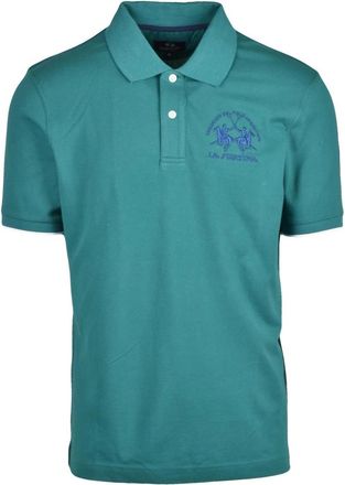 La Martina Homme, Tops, Vert, Taille: M Polo Chemises