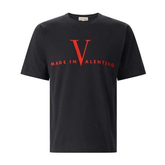 Valentino T-Shirt - - Tops - Herren - Schwarzk - S