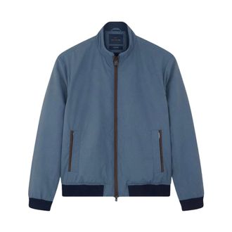 Paul & Shark Homme, Vestes, Bleu, Taille: XL Typhoon Re-4X4 Bomber Jacket